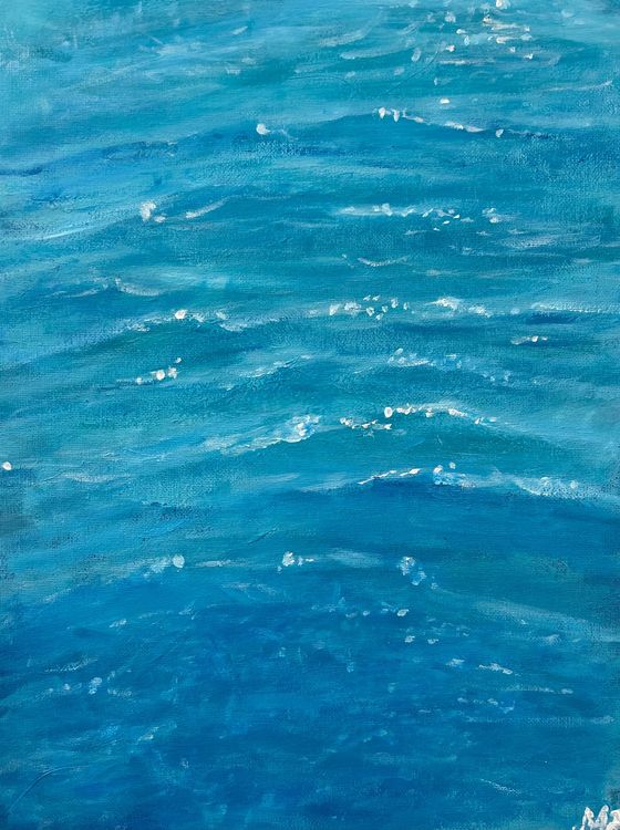 Blaues Meer Gemälde (Neu und originalverpackt) in Pfäffikon SZ für CHF 25 – mit Lieferung auf ...