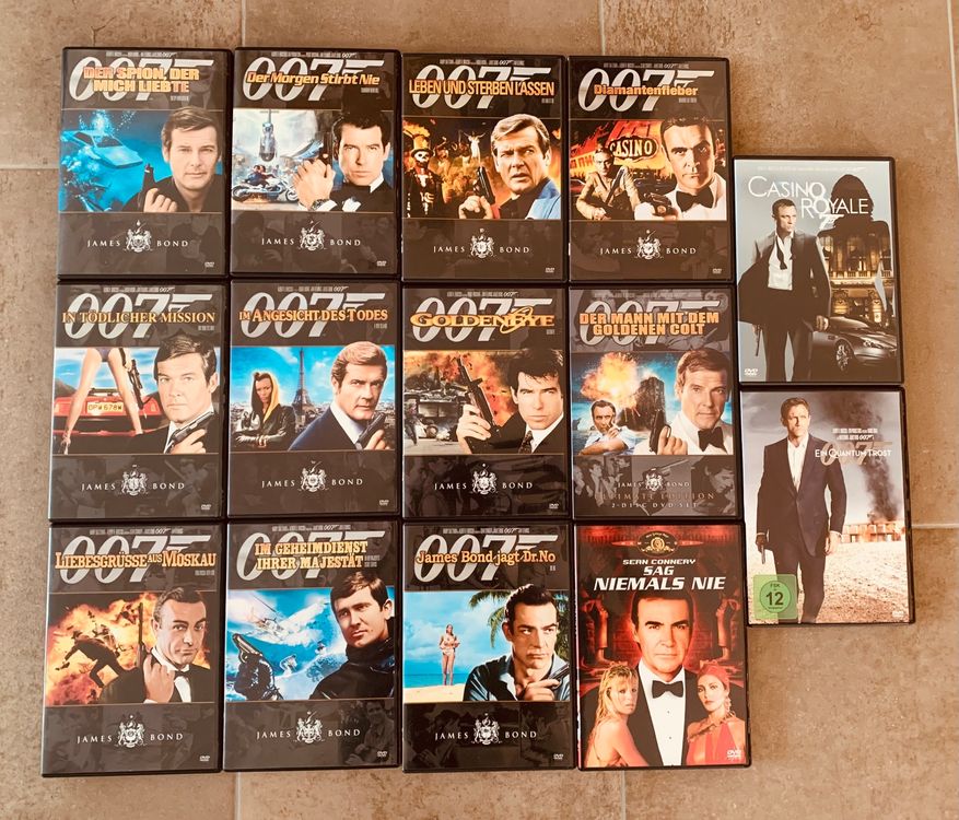 James Bond 007 DVD | Kaufen auf Ricardo