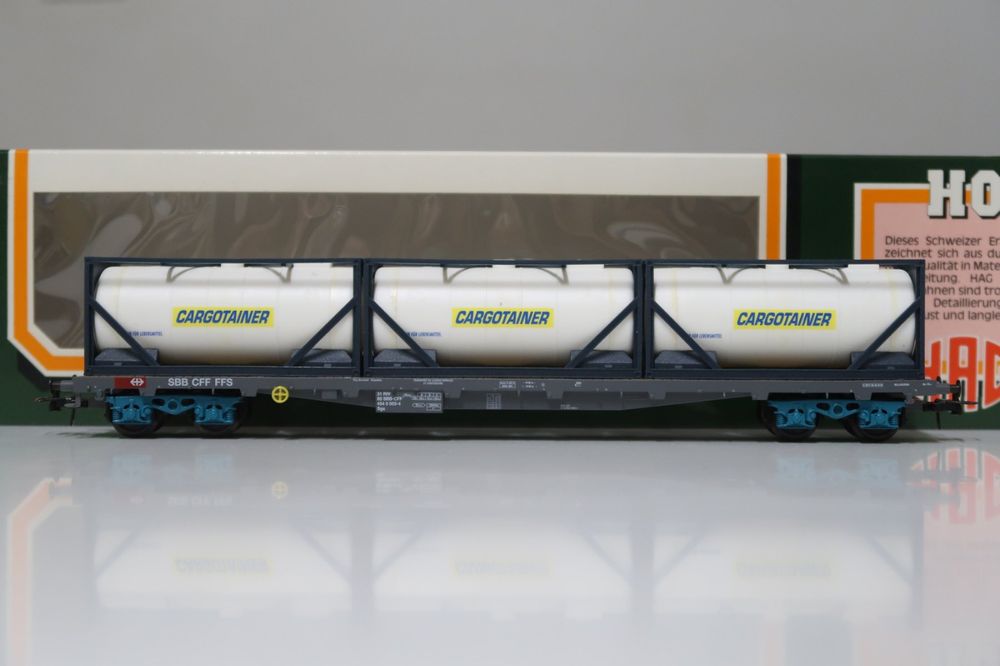 HAG SBB Tankcontainerwagen Sgs, Cargotainer | Kaufen auf Ricardo