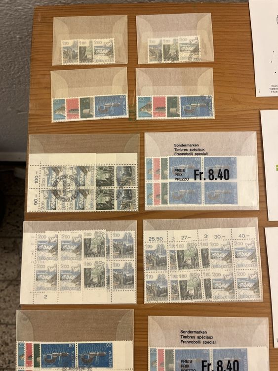 Schweizer Briefmarken Sammlung 🇨🇭 mit Sondermarken | Kaufen auf Ricardo