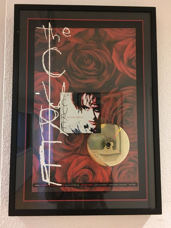 THE CURE // Gold for album "Bloodflowers" (Gebraucht) in Zürich für CHF ...