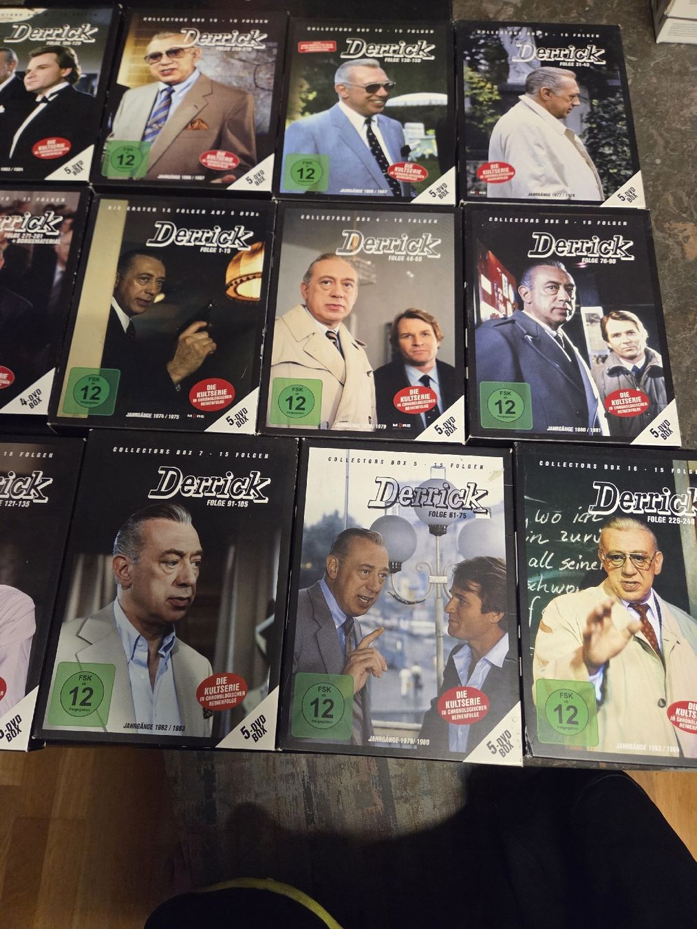 Derrick DVD-Box Komplett, Staffel 15 boxen Kultserie, Top! (Gebraucht ...