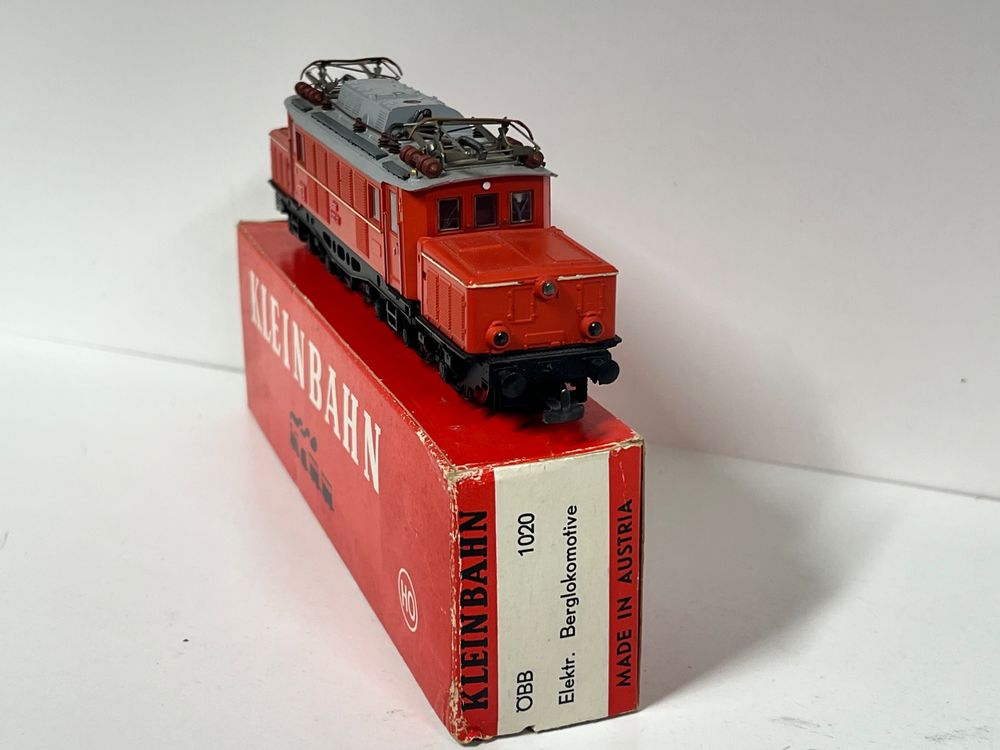 KLEINBAHN OBB 1020 Elektr. Berglokomotive 3/1 Weiss Rot (Gebraucht) in ...