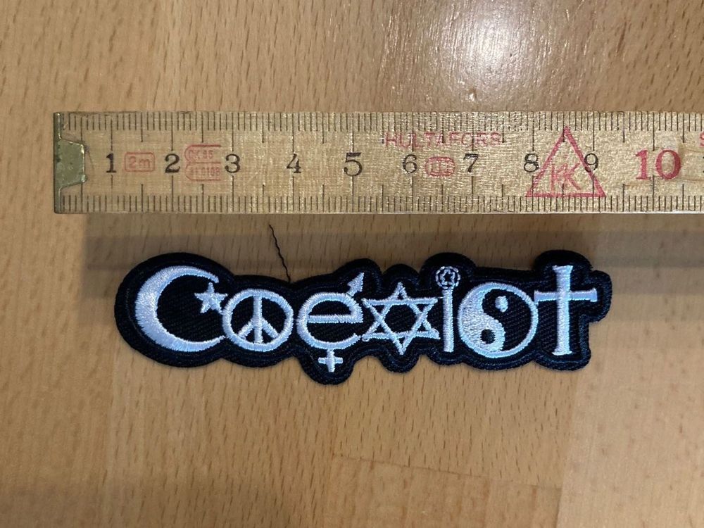 Coexist Patch Sticker Aufnäher Metal Rock Band (Neu (gemäss ...
