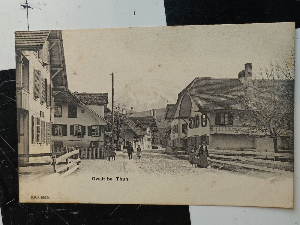 Alte PK / Gwatt bei Thun - ca. 1910 (Gebraucht) in Brugg AG für CHF 25 ...