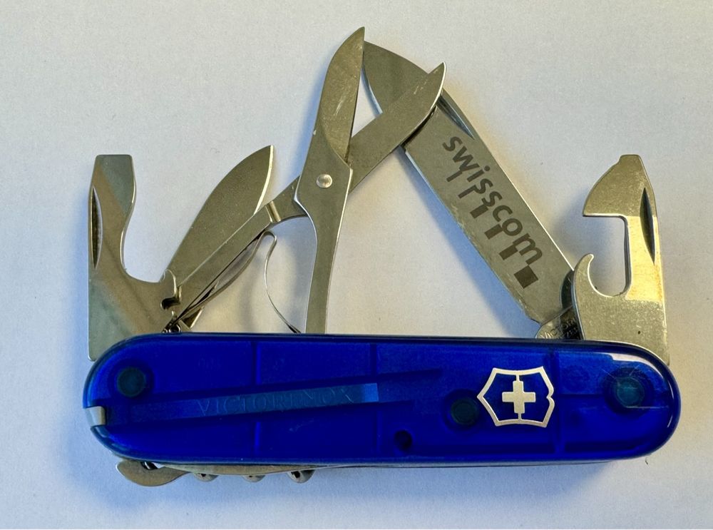 Victorinox Climber Transparent Blue | Kaufen auf Ricardo