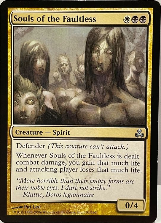 MTG - Souls of the Faultless 2006 (Gebraucht) in Reinach BL für CHF 0.5 ...