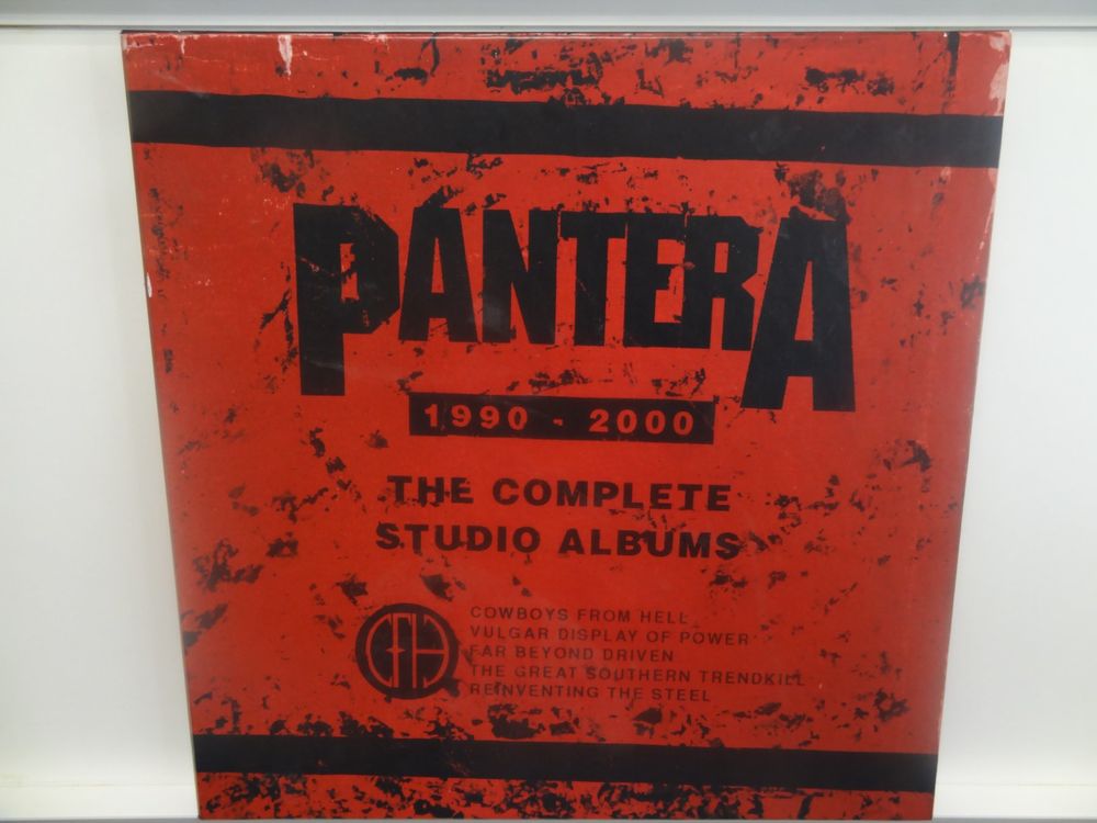 Pantera - The Complete Studio Albums 1990-2000 Lp Boxset (Gebraucht) in ...