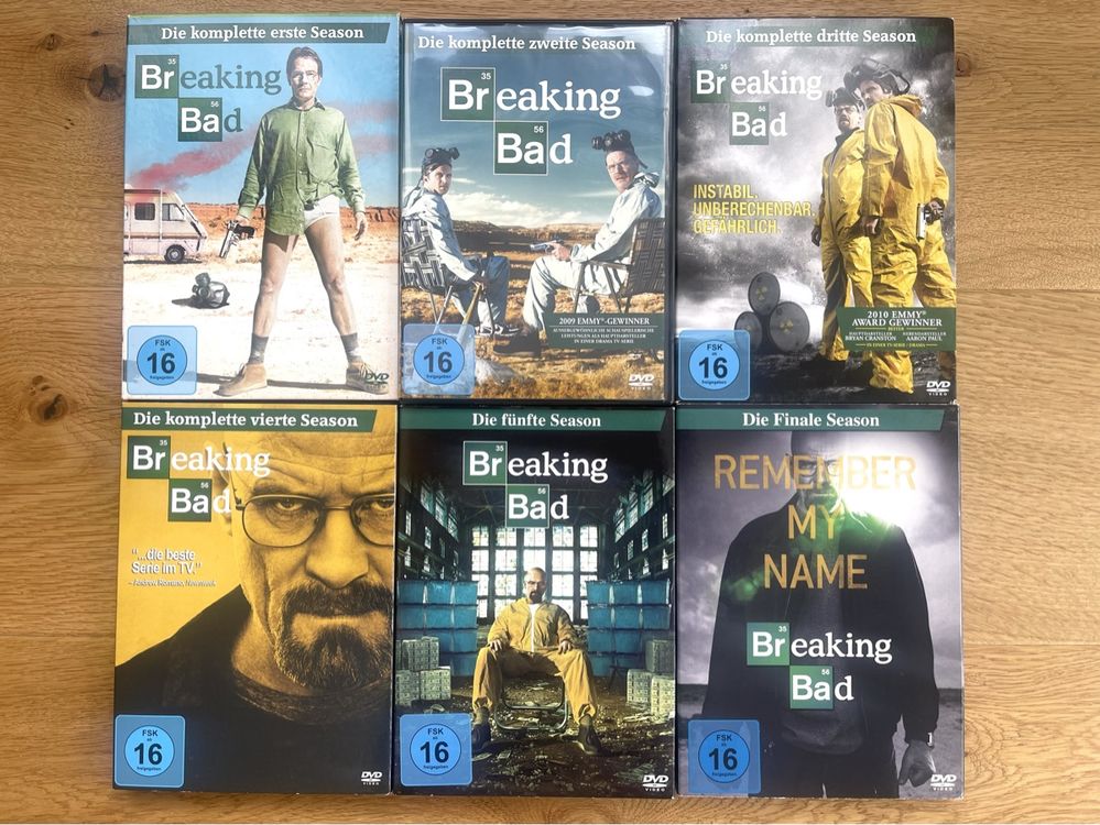 DVD Serie Breaking bad (Gebraucht) in Schwerzenbach für CHF 15 – mit ...