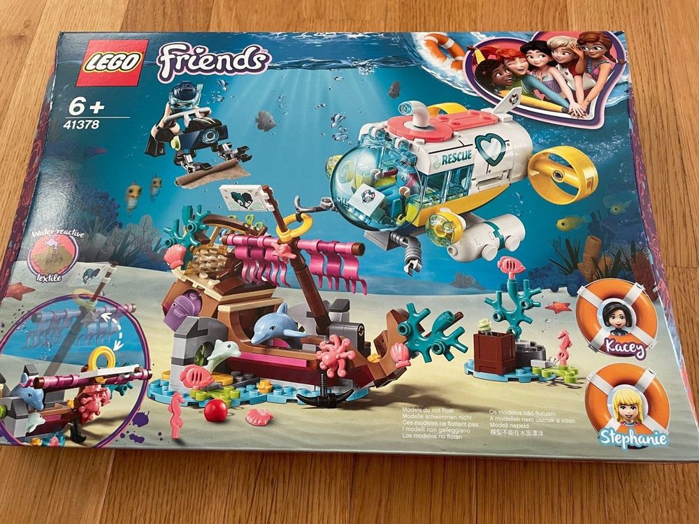 Lego Friends 41378, Rettungs-U-Boot, komplett | Kaufen auf Ricardo