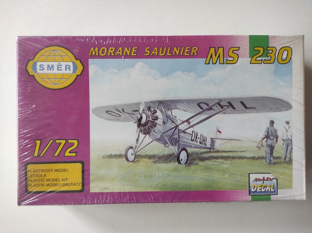 Morane Sauliner MS 230 der franz. Luftwaffe von SMER 1/72 (Neu und ...