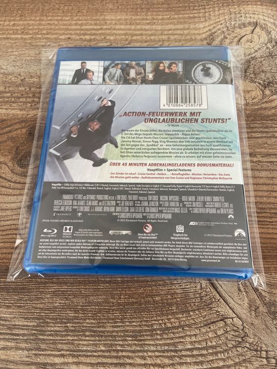 Mission Impossible: Rouge Nation Blu-ray in Top Zustand! (Gebraucht) in ...