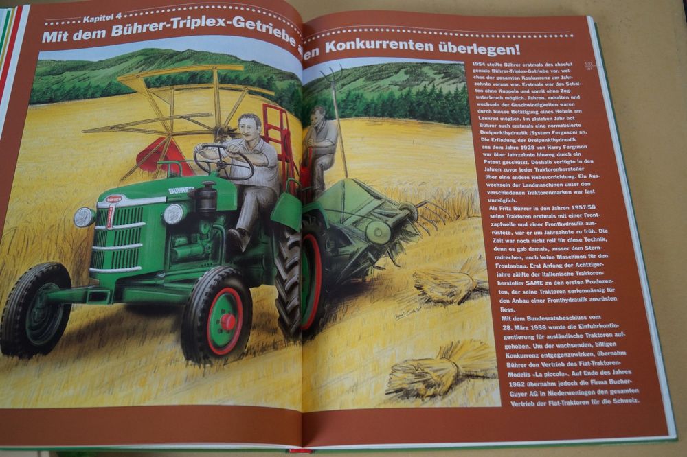 Bührer Traktor Buch Firmengeschichte 2.Auflage, Oldtimer (Gebraucht) in ...