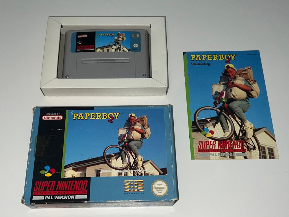 Super Nintendo (SNES) Spiel - Paperboy 2 (OVP) (Gebraucht) in für CHF ...