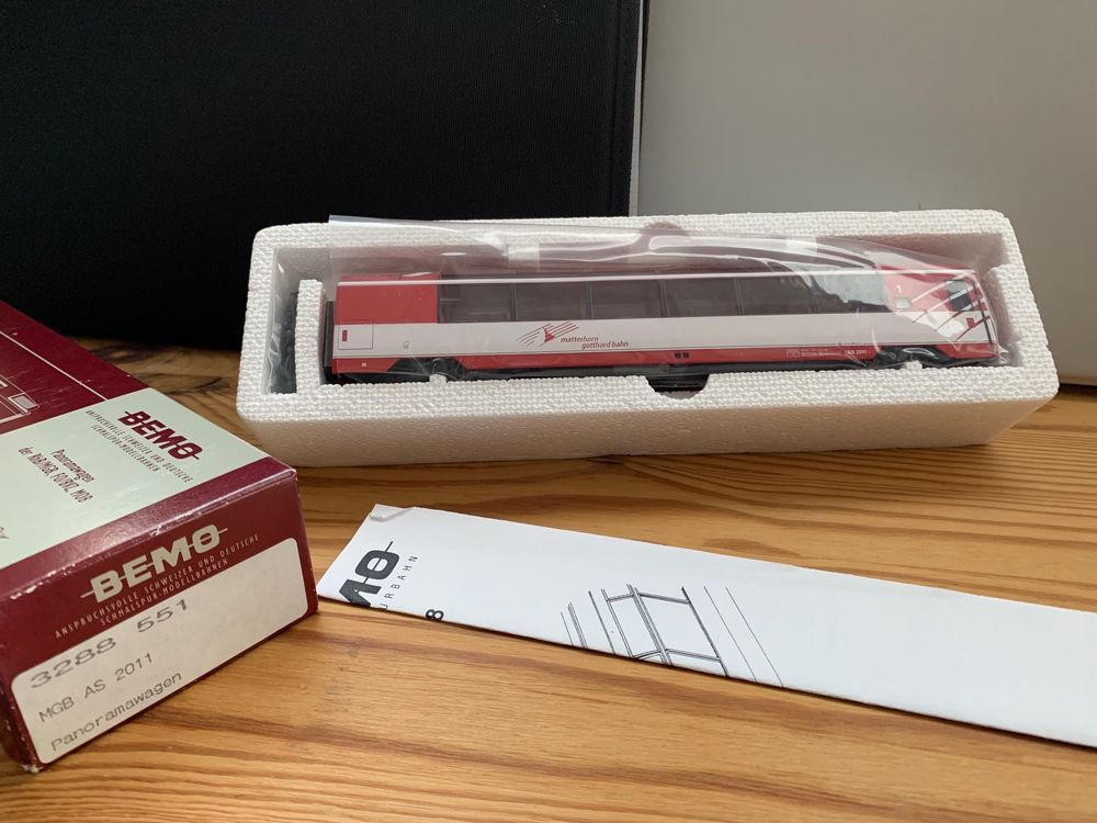 Bemo MGB Panoramawagen Glacier Express AS 2011 | Kaufen auf Ricardo