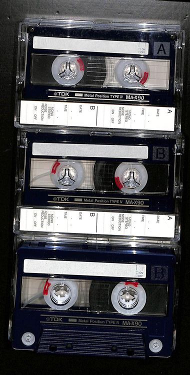 3 x TDK MA-X 90 High Bias Musikkassetten | Kaufen auf Ricardo