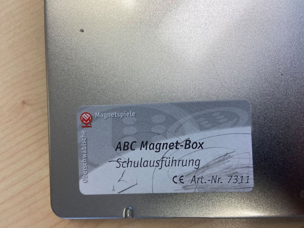 ABC Magnet-Box Schulausführung Lernspiel (Gebraucht) in für CHF 16 ...