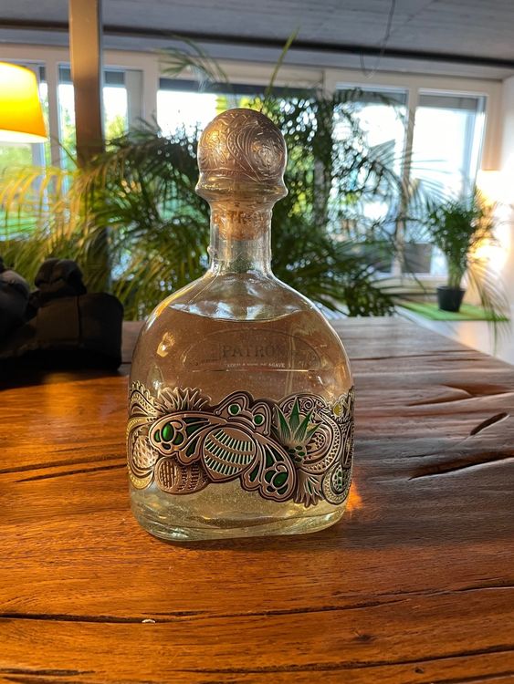 Patron Silver Tequila - 1 Liter - Spezial Design (Neu (gemäss ...