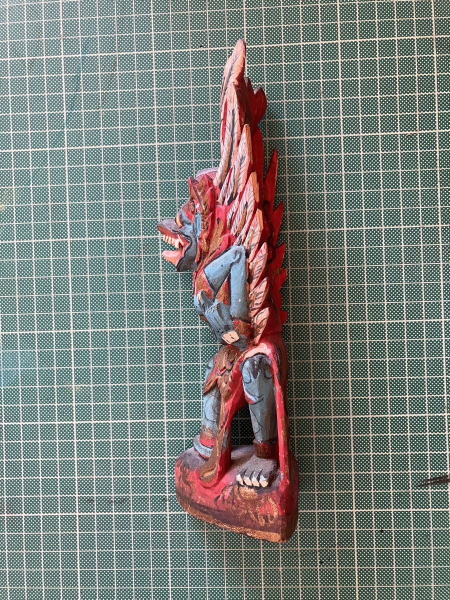 Statuette bleue (Bali ou Thaïlande?) — dès 1 chf (D'occasion) à Genève ...