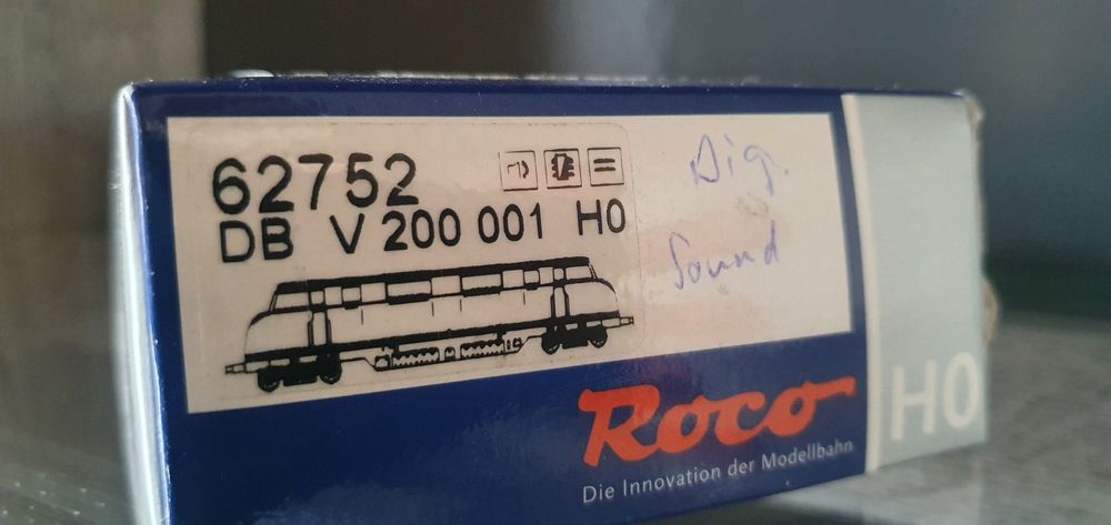 ROCO:DC: DB DIESELLOK V200 ROT DIGITAL/SOUND OVP (Gebraucht) in Biglen ...