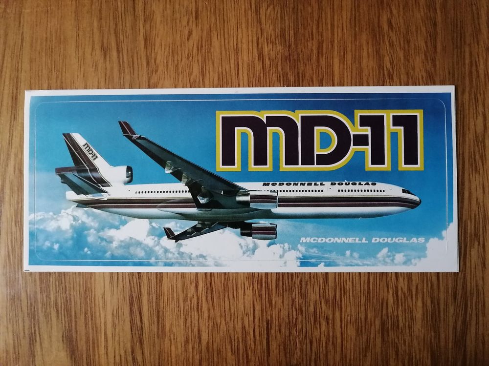 McDonnell Douglas MD-11 Sticker / Kleber | Kaufen auf Ricardo