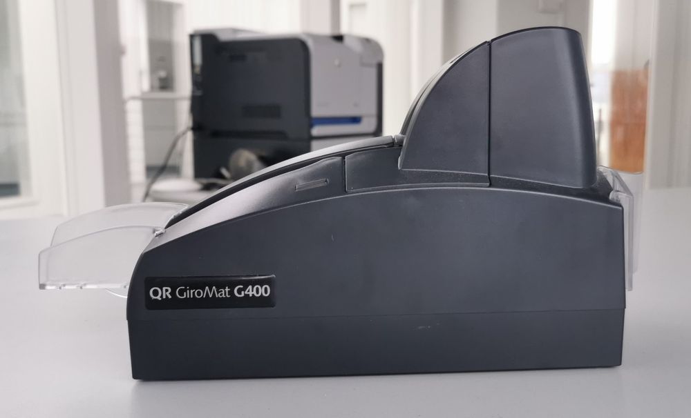 CREALOGIX QR Giromat G400 Barcode/OCR Scanner (Gebraucht) in Rubigen ...