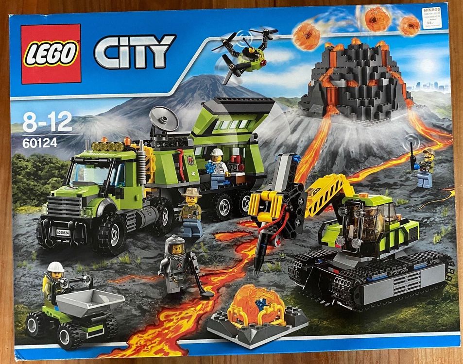 LEGO City 60124 Vulkan Forscherstation (Neu und originalverpackt) in Lanzenhäusern für CHF 51 ...