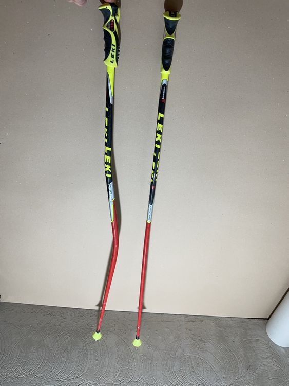 Skistöcke Abfahrt, Leki Trigger S, Carbon | Kaufen auf Ricardo