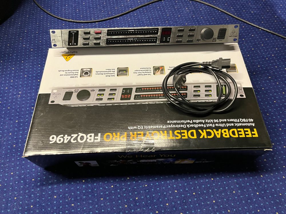 Neu Feedback Destroyer Pro FBQ2496 Feedback Unterdrücker (Neu (gemäss ...