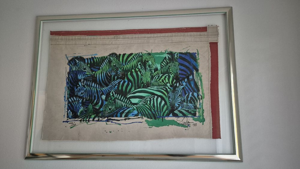Original Knie Bild Zebra Herde (Gebraucht) in Bassersdorf für CHF 1920 – nur Abholung auf ...