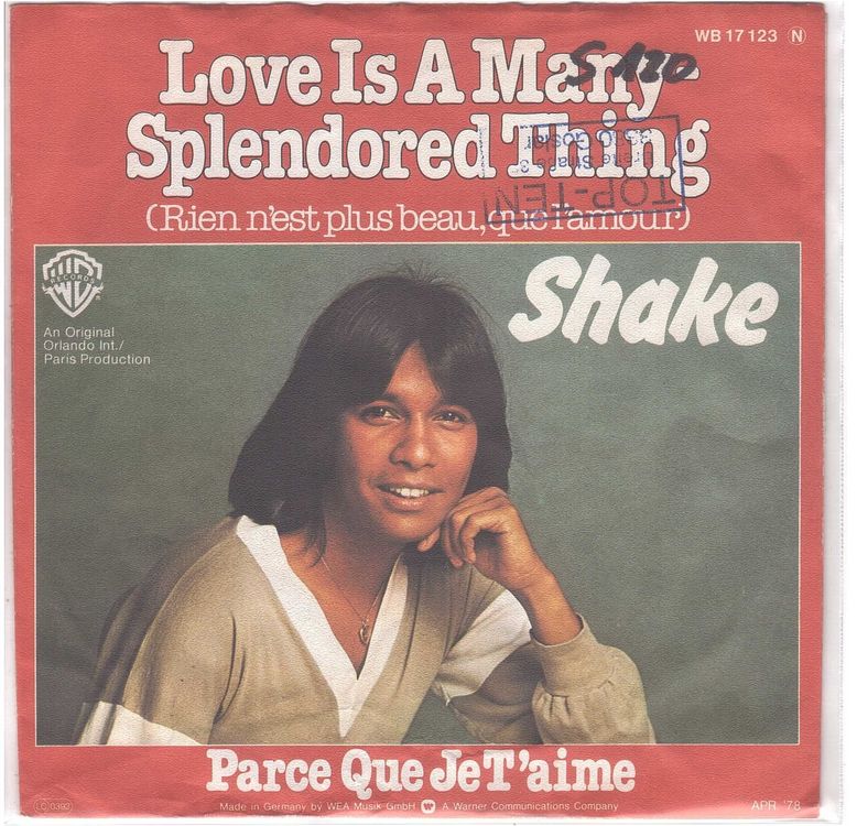 Single7 SHAKE - LOVE IS A MANY (Gebraucht) in Oberwil (Dägerlen) für ...