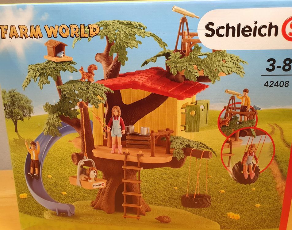 Schleich Abenteuer-Baumhaus 42408 (Gebraucht) in für CHF 21 – mit ...