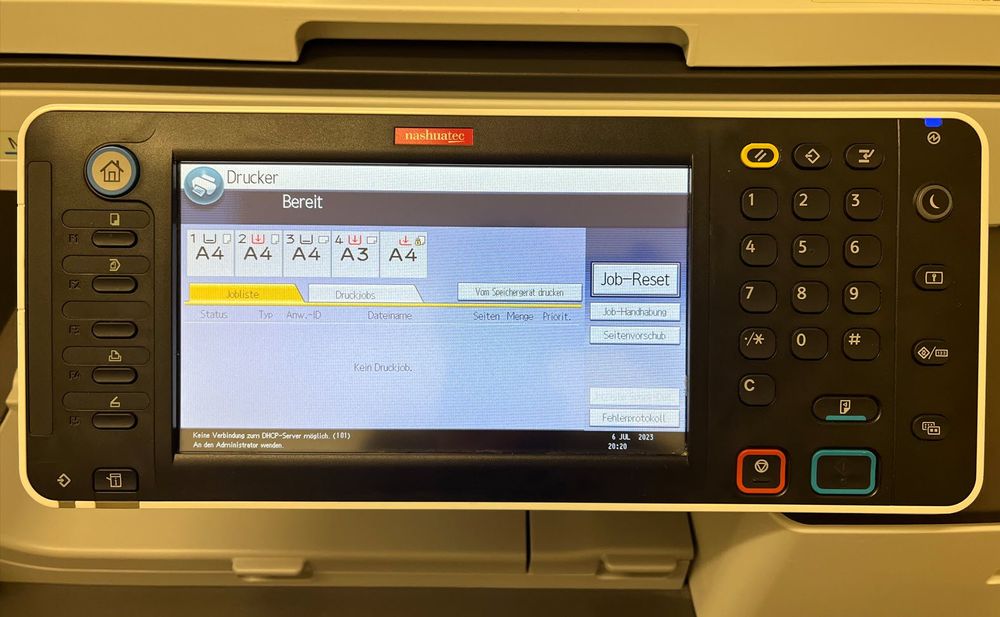 Ricoh Nashuatec MP C5503SP, Top SRA3 Color MFP zum Top Preis (Gebraucht ...
