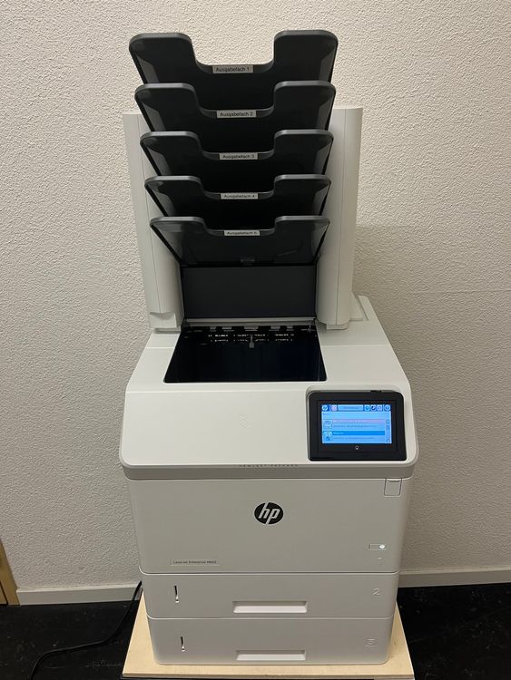 HP LaserJet Enterprise M605, WLAN/Duplex/Zusatzfach/Finisher (Gebraucht ...