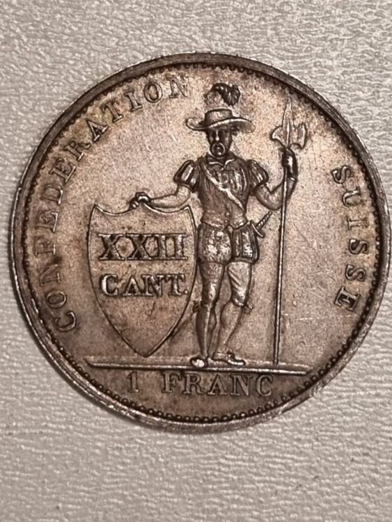 Kanton Waadt 1 FR 1845 - VORZ !! | Kaufen auf Ricardo