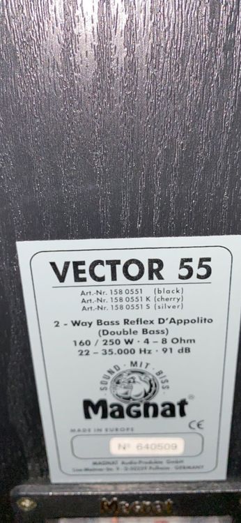 Magnat Vector 55 Standlautsprecher (Gebraucht) in Kreuzlingen für CHF ...