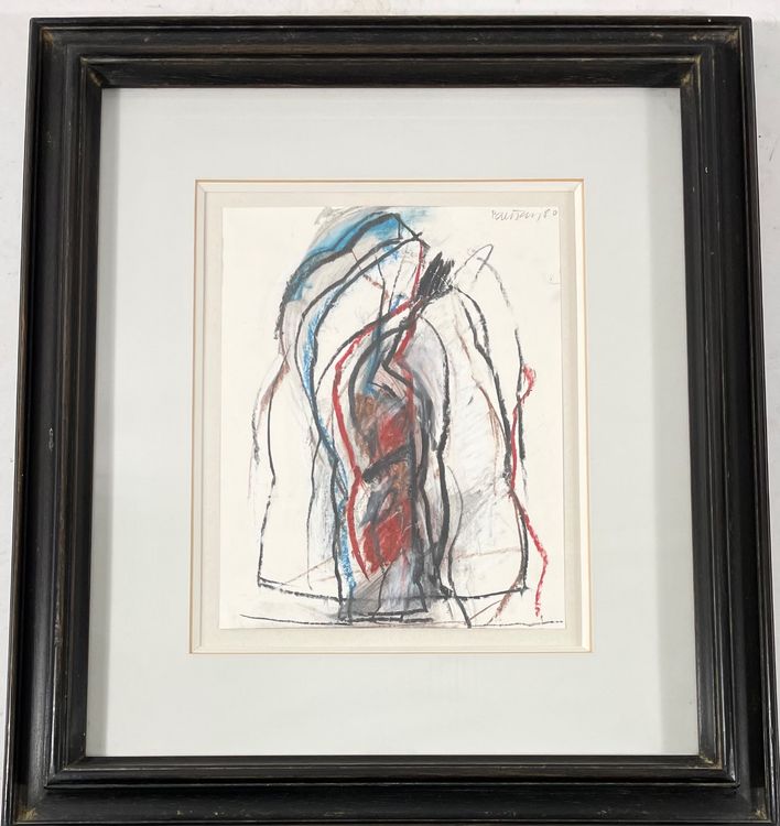 Sehr Interessante Mischtechnik unleserlich Signiert | Kaufen auf Ricardo