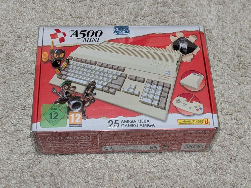 The A500 Mini - Amiga 500 Mini - inkl. Zubehör | Kaufen auf Ricardo