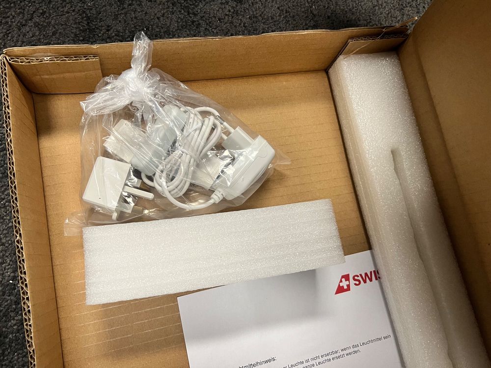 SWISS light / lampe / leuchte - Table Display Lighted | Kaufen auf Ricardo