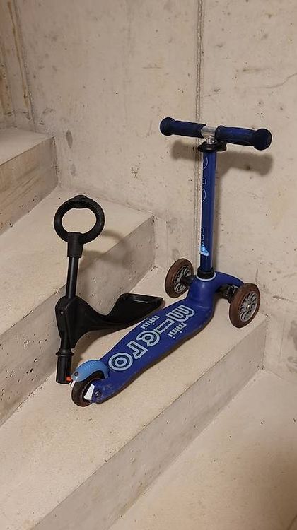 Micro mini 3in1 Deluxe Scooter (Gebraucht) in Hüniken für CHF 25 – nur Abholung auf Ricardo kaufen