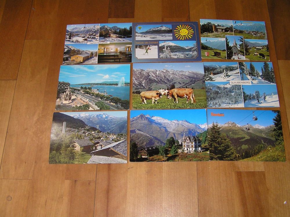 100 Diverse Karten Schweiz (Gebraucht) in Lumbrein für CHF 12 – mit Lieferung auf Ricardo kaufen