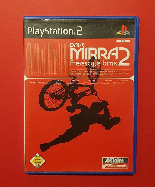 Sony PlayStation 2 Game (PS2) Dave Mirra Freestyle BMX 2 (Gebraucht) in ...