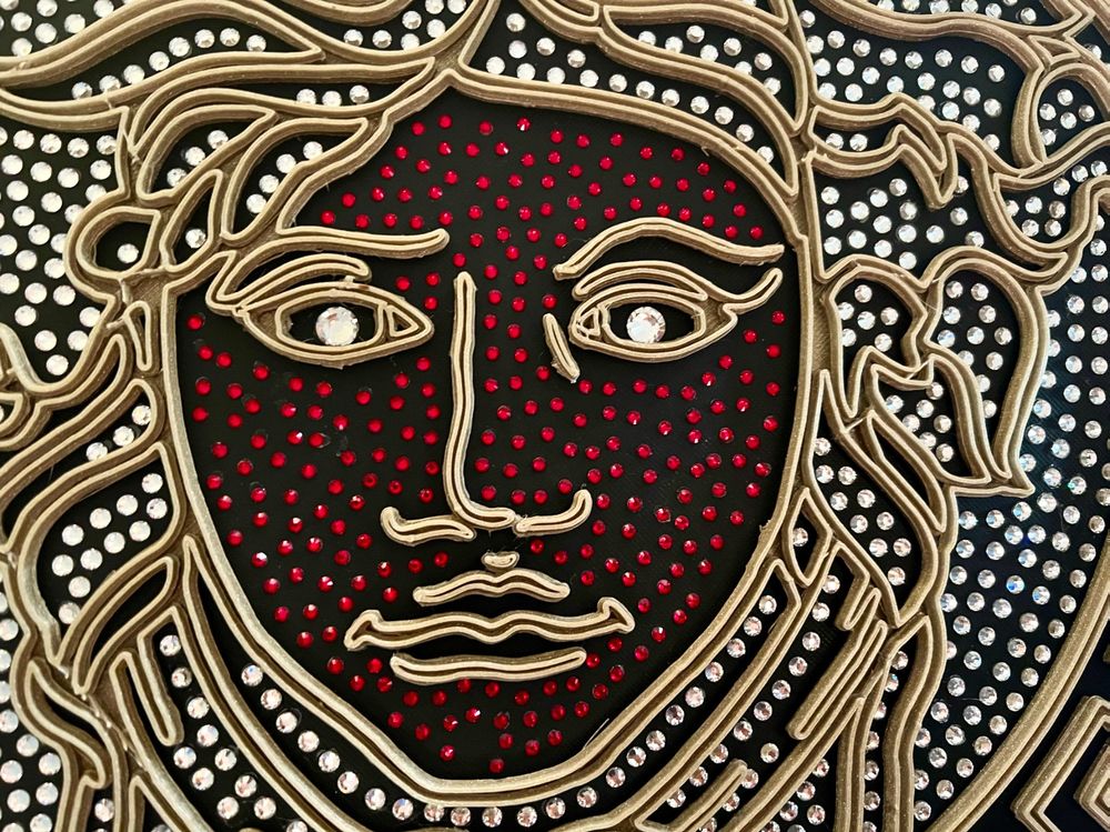 VERSACE 3D print exclusive artwork, Ltd.1/49, Certificate (Neu und ...