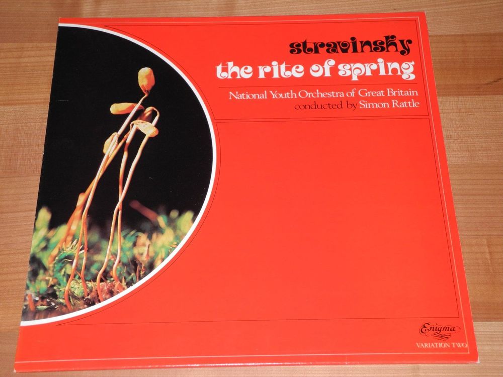 STRAVINSKY: SACRE DU PRINTEMPS - SIMON RATTLE (Neu (gemäss Beschreibung ...