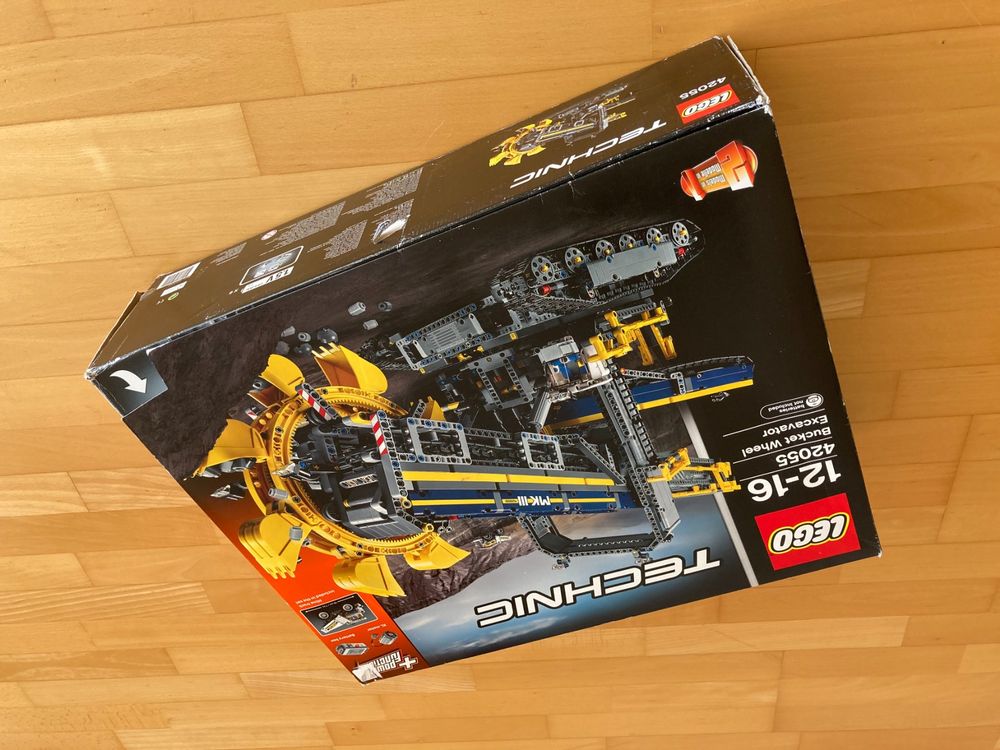 Lego Technic Kieswerk 42055, Bagger 42006 und Liebherr 42009 (Gebraucht ...