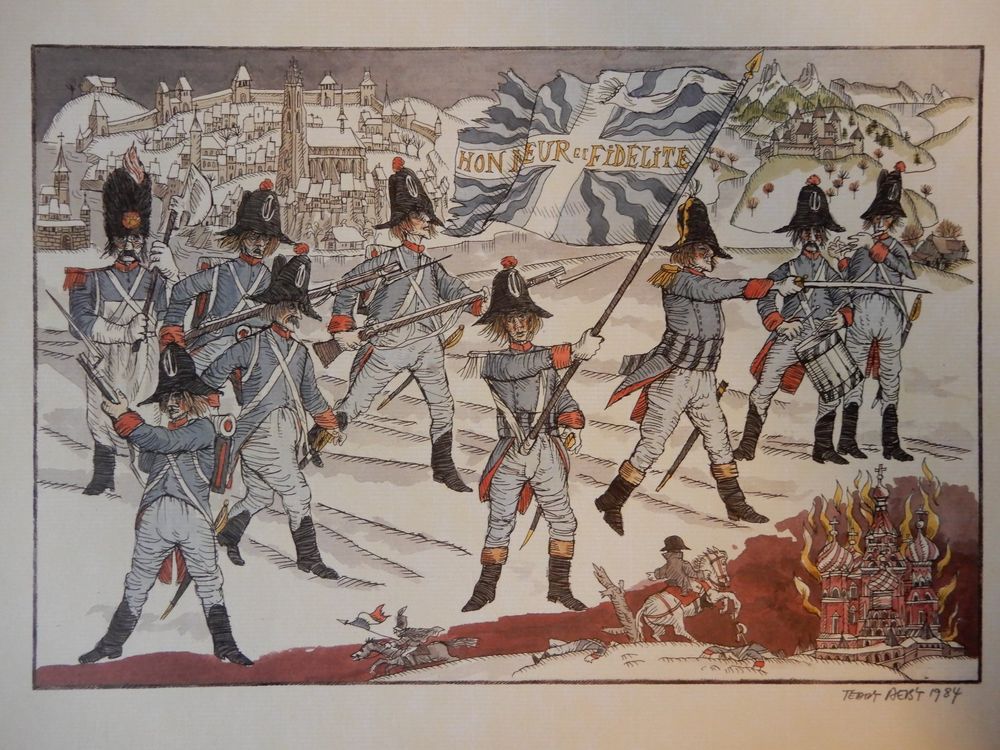 AEBY TEDDY, 1984, Contingent des Grenadiers Fribourgeois (Gebraucht) in ...
