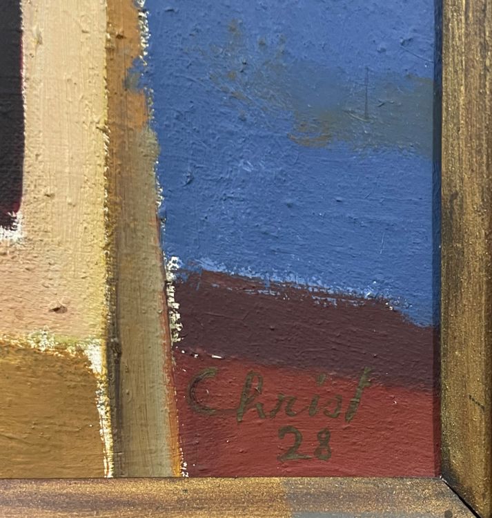 Martin Alfred Christ (1900-1979) grosses Gemälde | Kaufen auf Ricardo