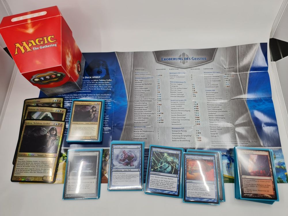Magic the Gathering Comander Deck Eroberung d. Geistes (Gebraucht) in ...