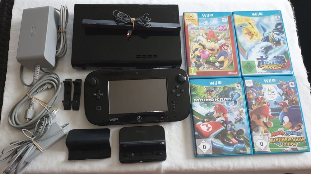 Nintendo Wii U Set ink. 6 Top Games (Gebraucht) in für CHF 200 – mit ...