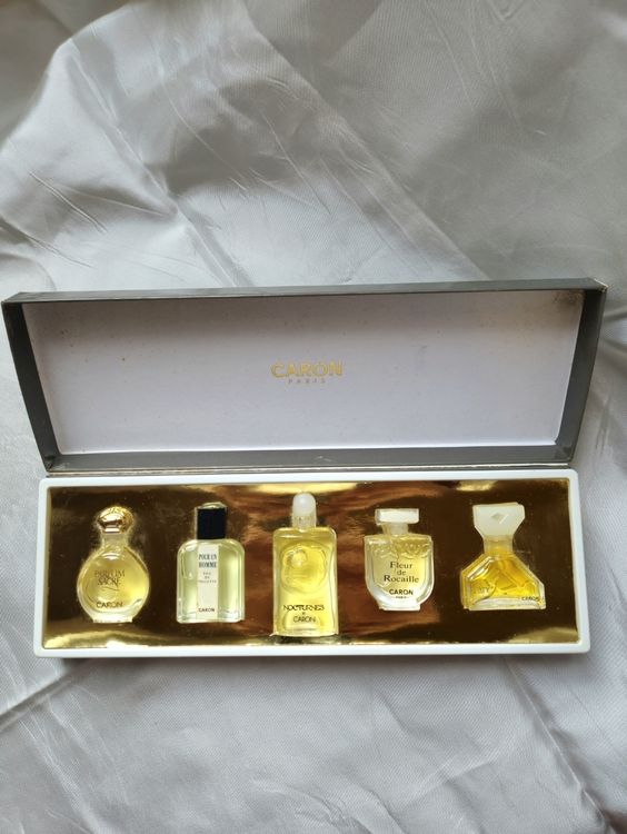 Caron - Coffret de 5 miniatures de parfum, vintage! (D'occasion) à ...